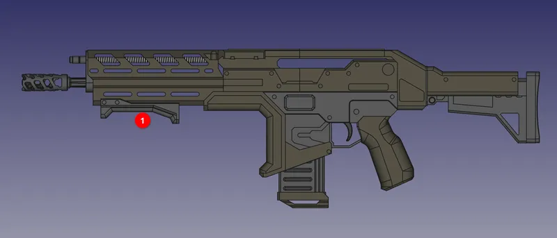 Apex Legends Hemlock Burst AR by NanaBanana | Download free STL model ...