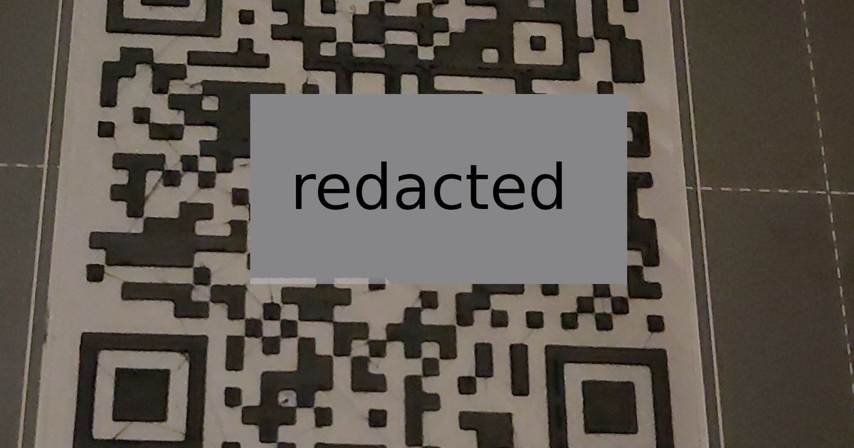Wifi QR code [locally generated] por Ainoretho | Descargar modelo STL gratuito | Printables.com