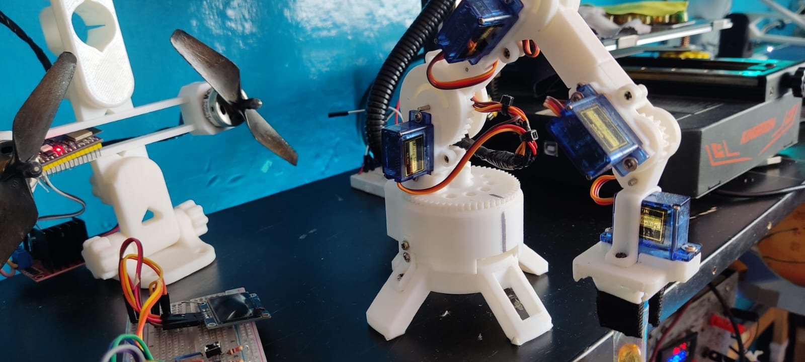 5-Degree of Freedom Robotic Arm with High Articulation Capability by ...