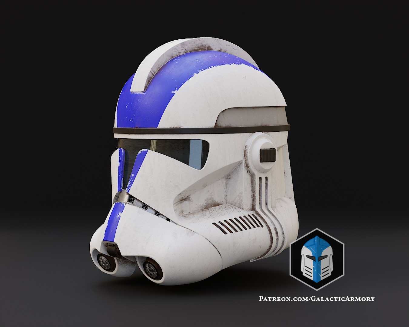 Phase 2 Clone Trooper Helmet - 3D Print Files par Galactic Armory ...