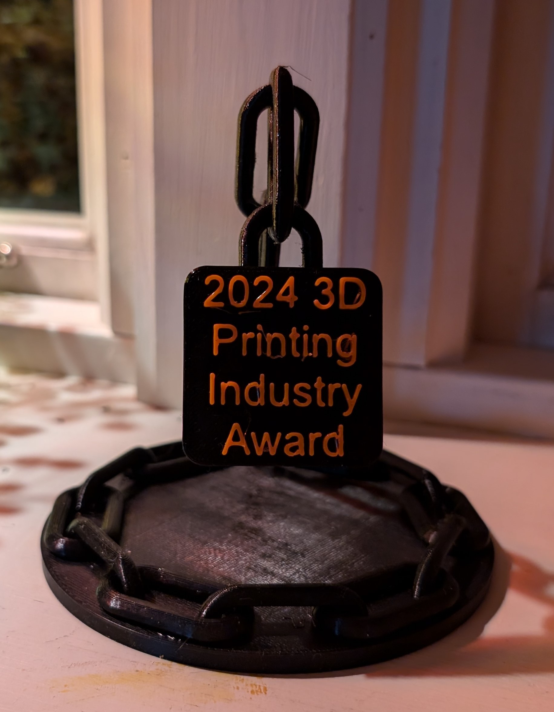 A Chain Reaction Trophy by gillis | Download free STL model ...