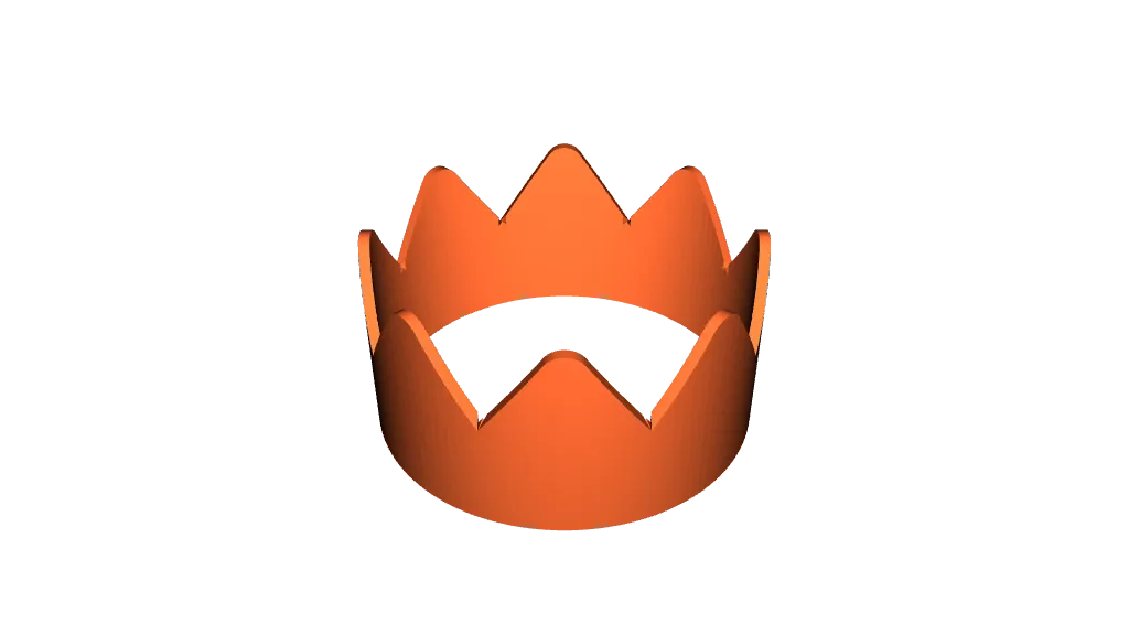 Lottie Doll Crown by Torsten | Download free STL model | Printables.com