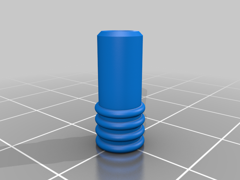2.1mm DC blanking plug by Themaninthesuitcase | Download free STL model ...