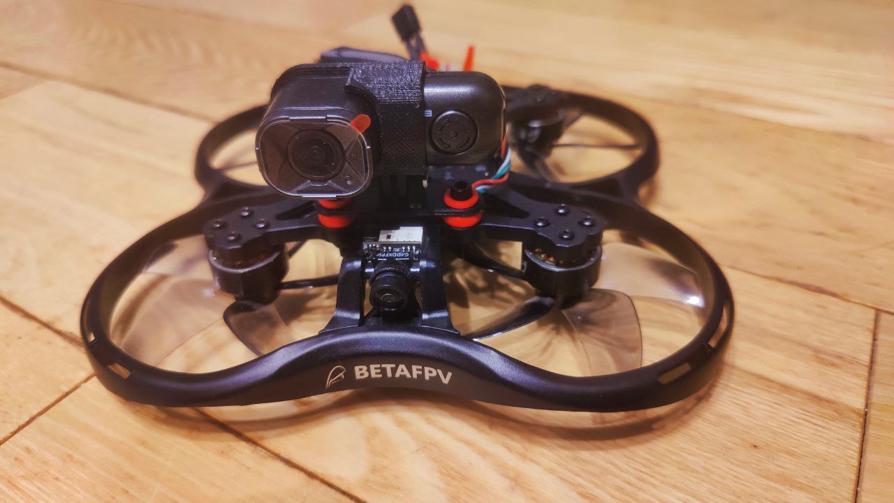 RunCam Thumb Pro V2 4K mount for BetaFPV Pavo 30 by Evgenij Spitsyn ...