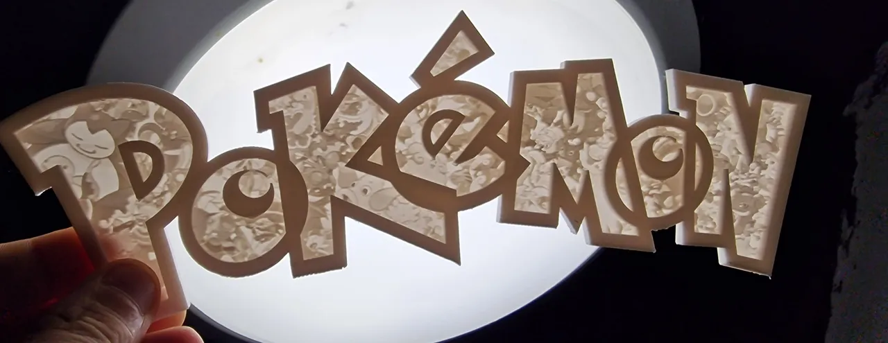 Pokemon Lithophane LightBox by Customizable-3D | Download free STL ...