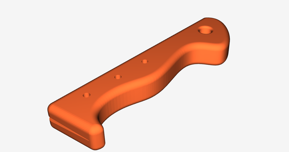 Kitchen Knife Handle by ichwillkeinenacc | Download free STL model ...