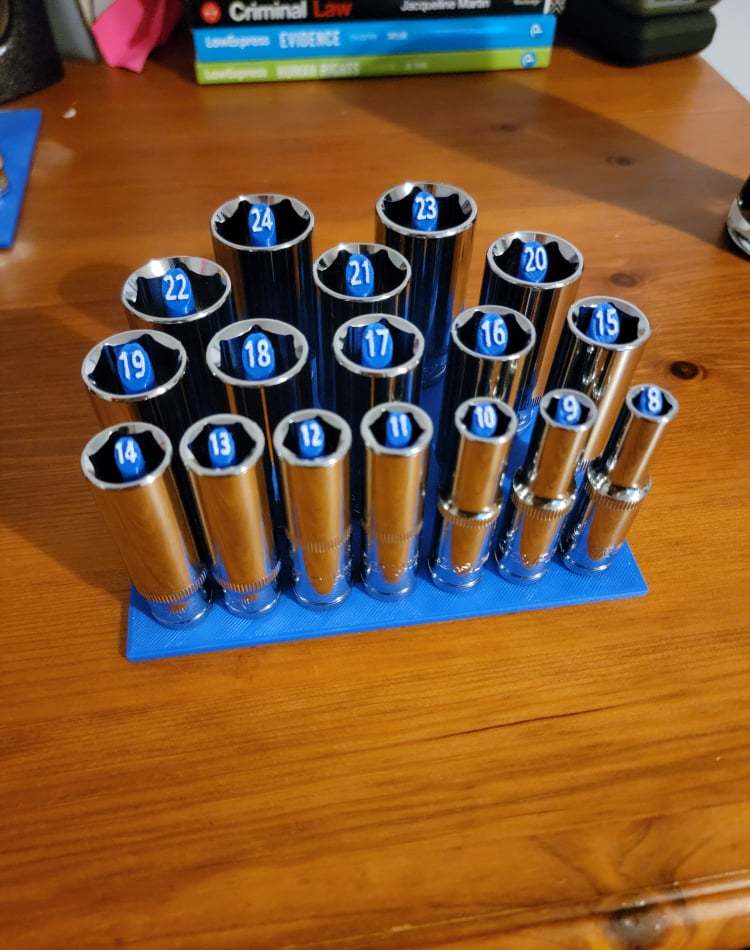 3/8 Socket Holder Deep 8-24mm by natmos | Download free STL model ...