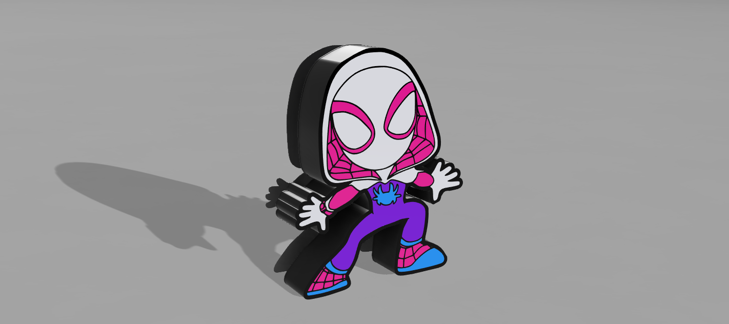 Ghost - Spidey and Friends Lightbox, Spiderman by Bora_Builds ...