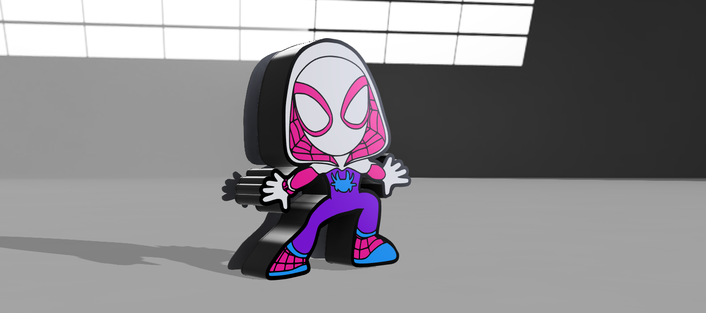 Ghost - Spidey and Friends Lightbox, Spiderman by Bora_Builds ...