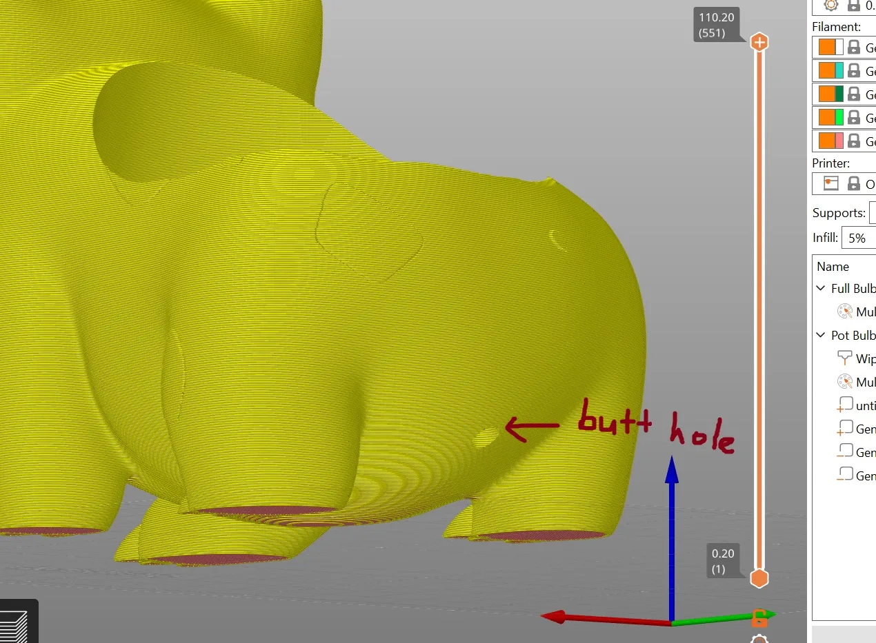 Bulbasaur Flower Pot (w/drainage hole) by Alexander Hyperbeam ...
