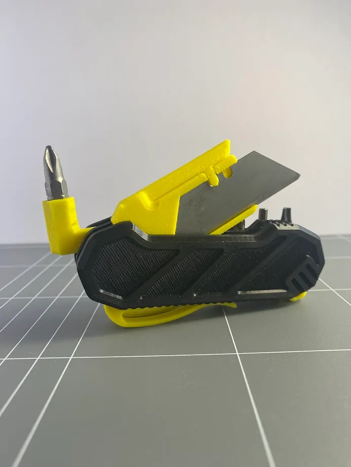 FoldX - Foldable multi-tool -Double and Triple tool-head holder by Jt40 ...