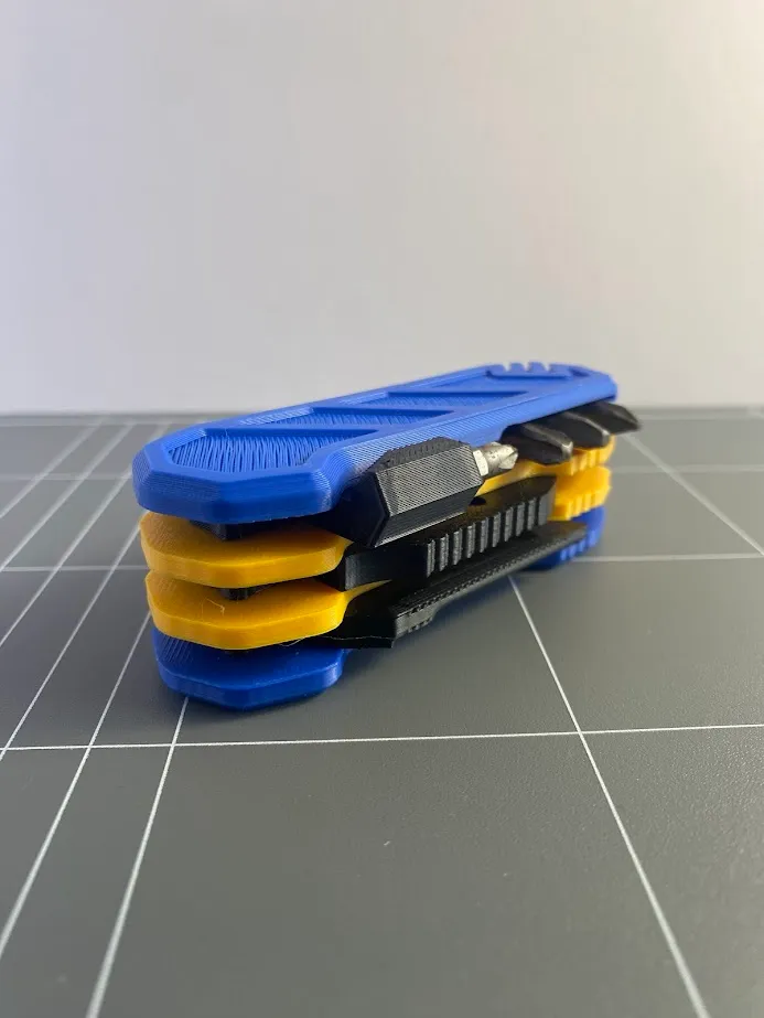 FoldX - Foldable multi-tool -Double and Triple tool-head holder by Jt40 ...