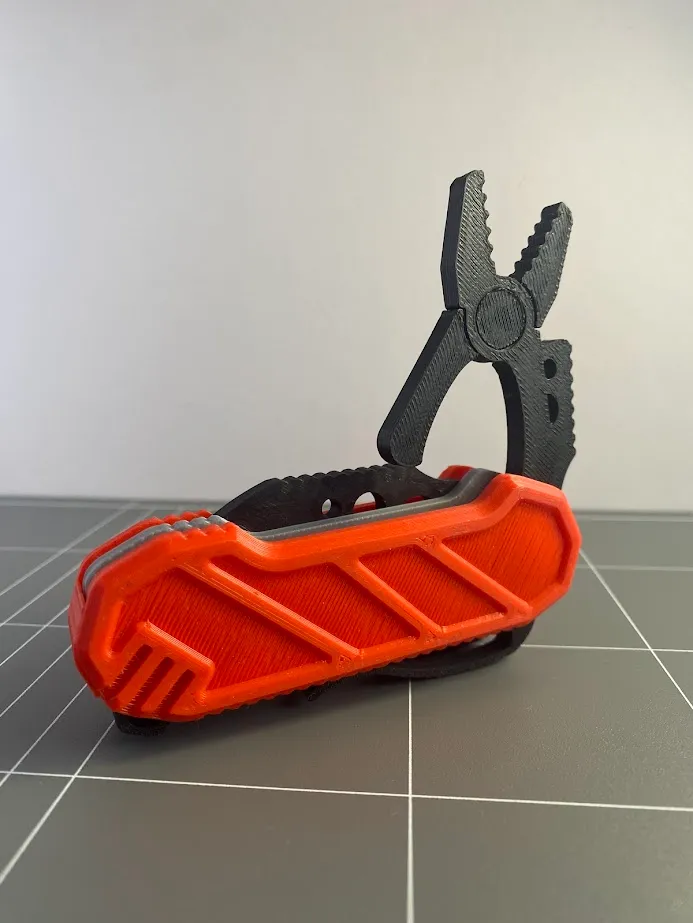 FoldX - Foldable multi-tool -Double and Triple tool-head holder by Jt40 ...