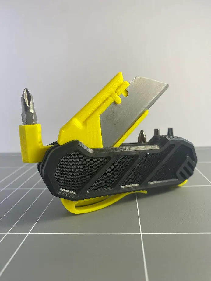 FoldX - Foldable multi-tool -Double and Triple tool-head holder by Jt40 ...