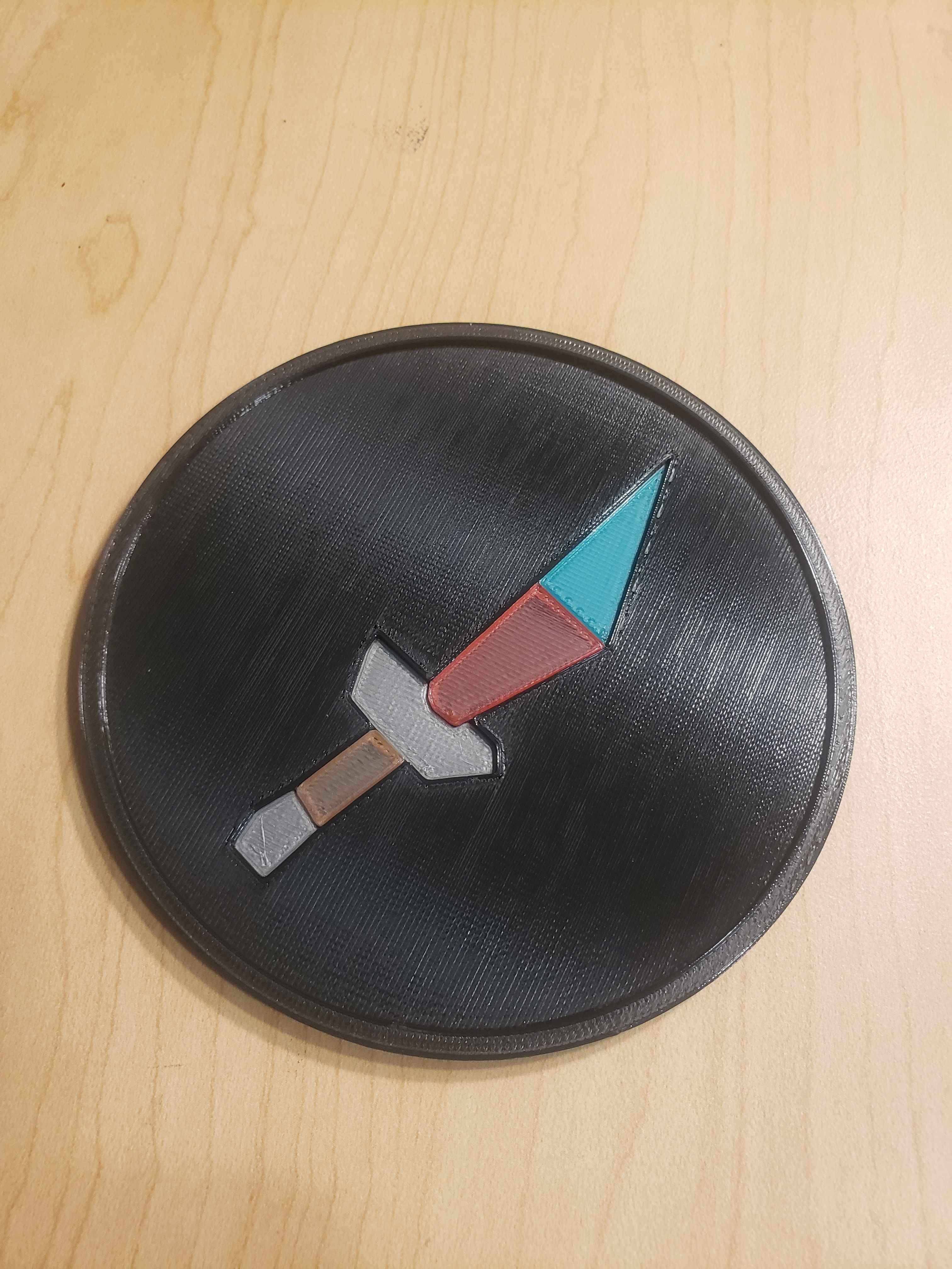 OSRS - Dragon dagger (p++) Drink Coaster - 4" Diameter por ...