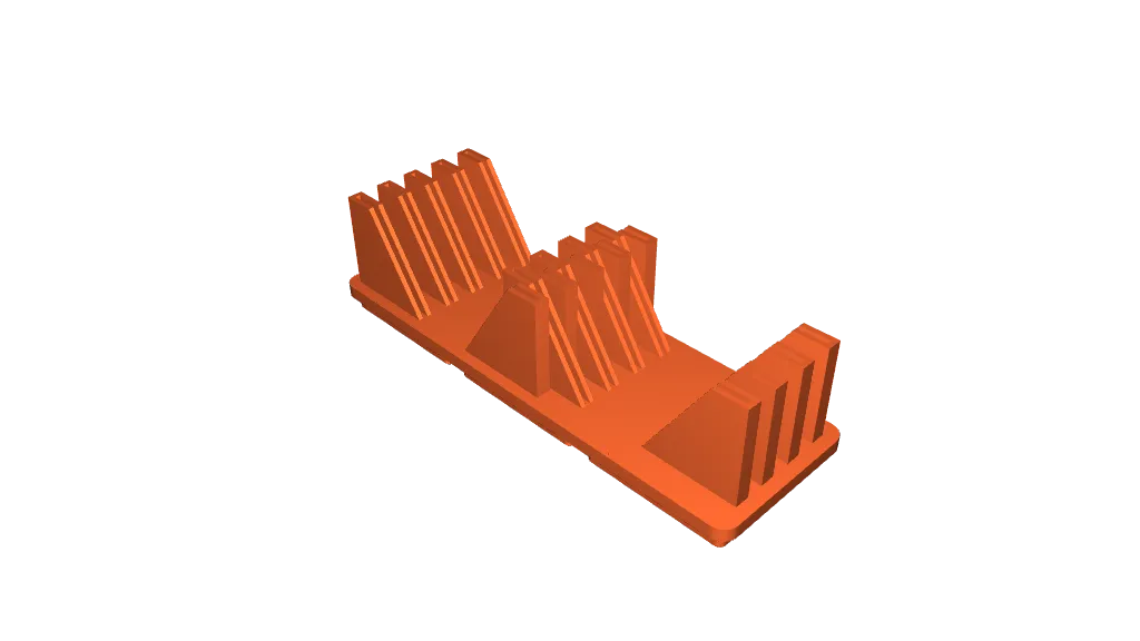 Gridfinity 60mm resistor holder by aggro | Download free STL model ...