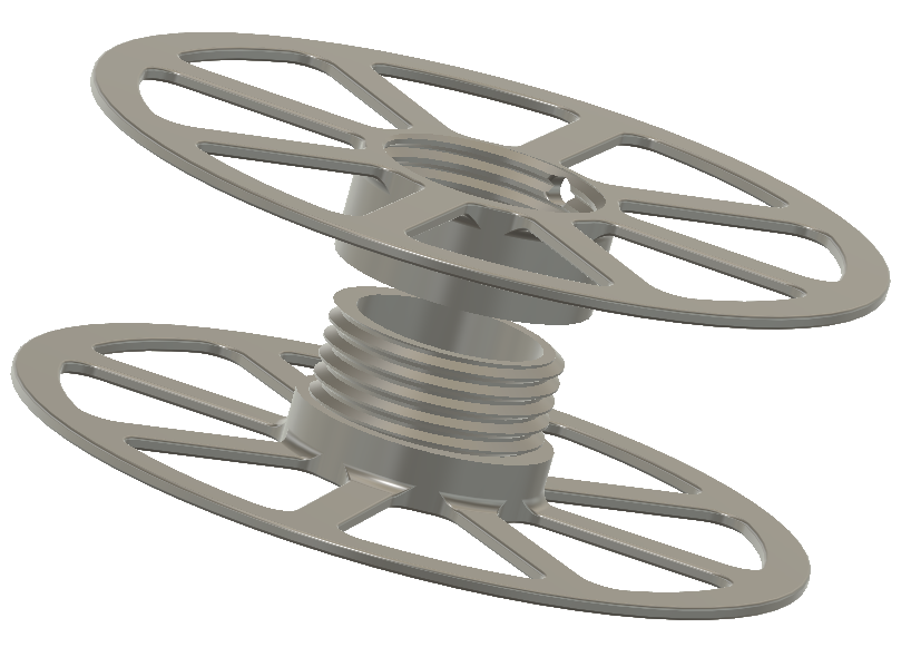 Cable coil (170mm dia) by Petr Holeček | Download free STL model ...