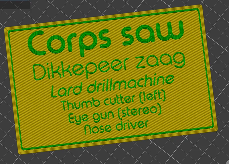 Systainer dynamic labels (generator) by Kleinejan | Download free STL ...