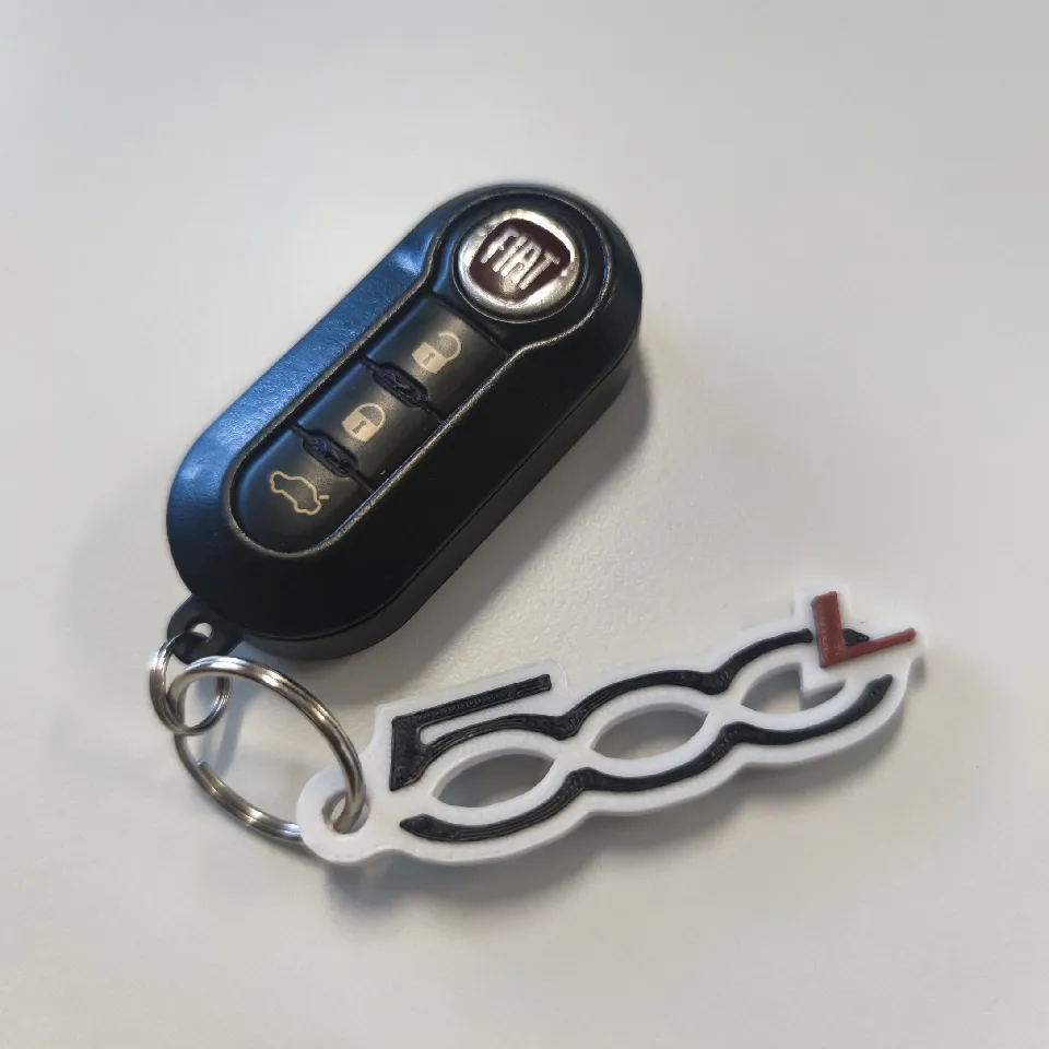 FIAT 500 L KEYCHAIN by MICH3D | Download free STL model | Printables.com