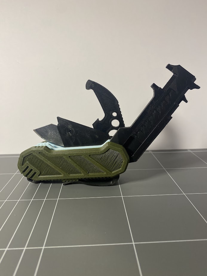 FOLDX - Foldable Multi-Tool - Mini Caliper Tool-head by Jt40_3d ...