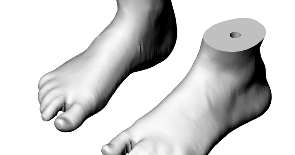 Meshlicious PC case feet by pachypo | Download free STL model ...