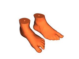 Meshlicious PC case feet by pachypo | Download free STL model ...