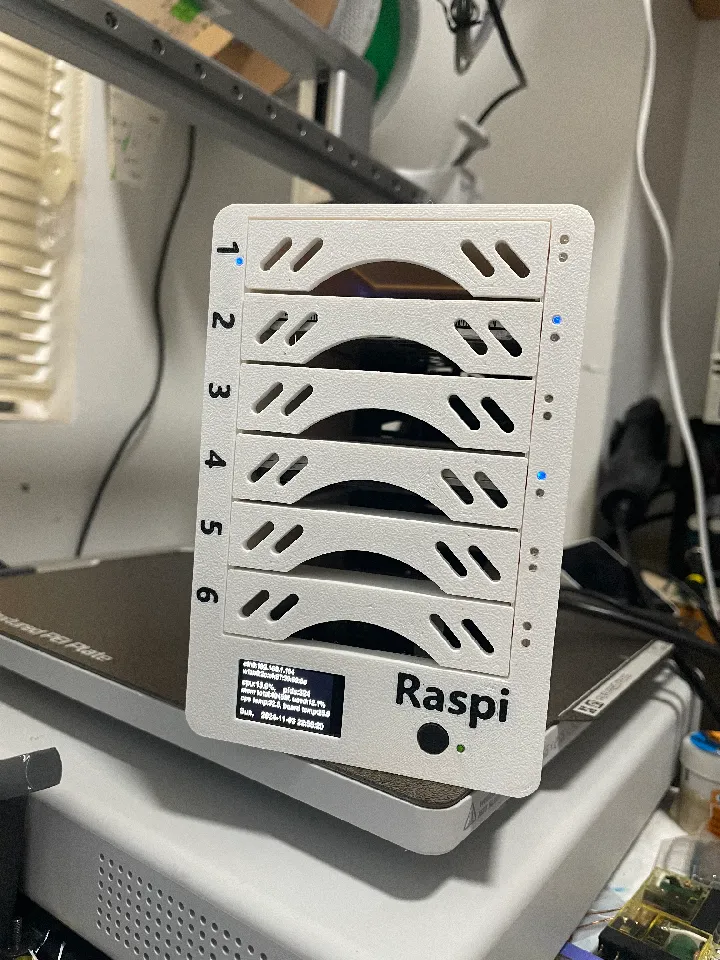 Raspberry Pi 5 nas 6sata by heng | Download free STL model | Printables.com