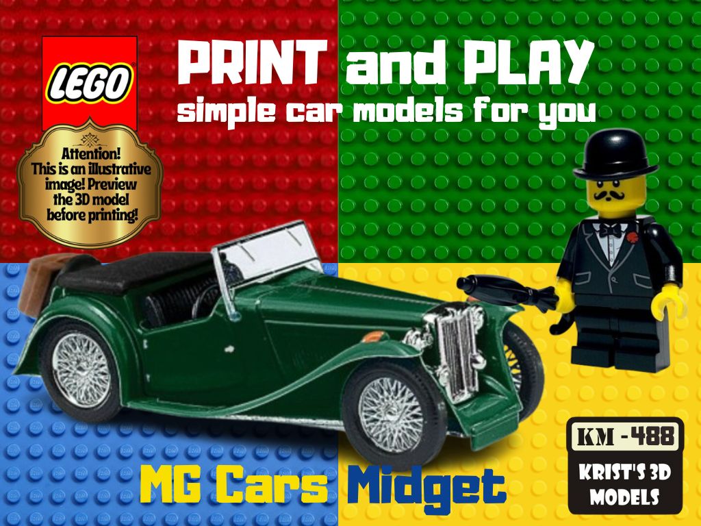 LEGO MG Motors Midget by Mgr. Pavel Krist | Download free STL model ...