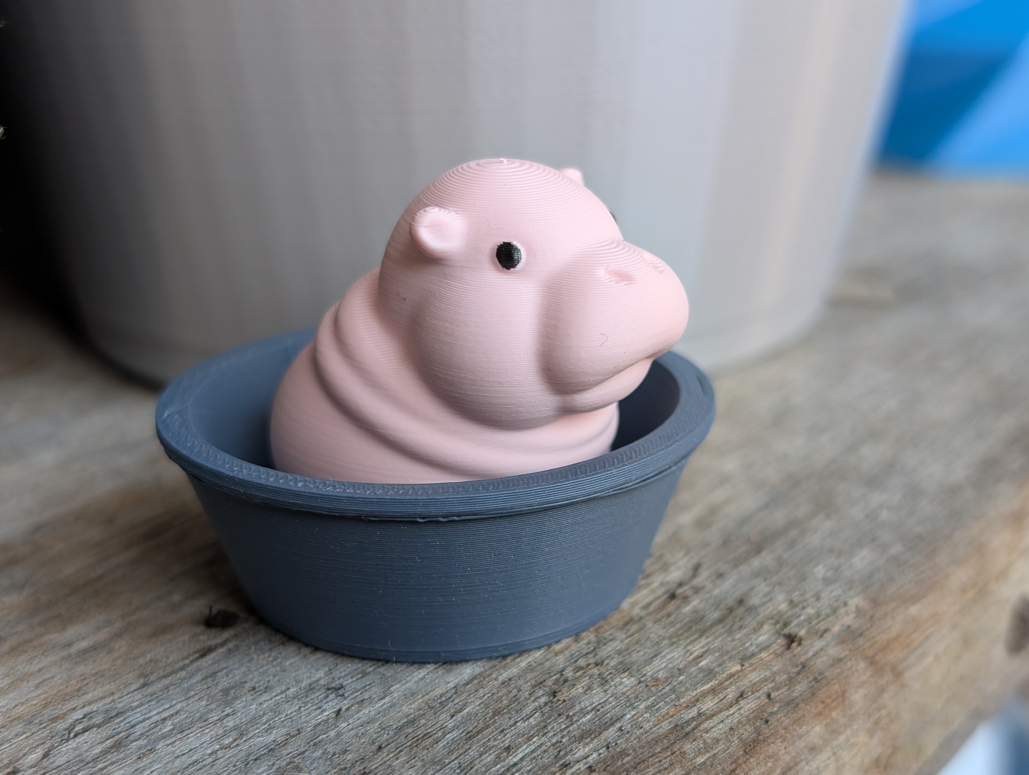 Cute Moo Deng by Erika Heidi | Download free STL model | Printables.com