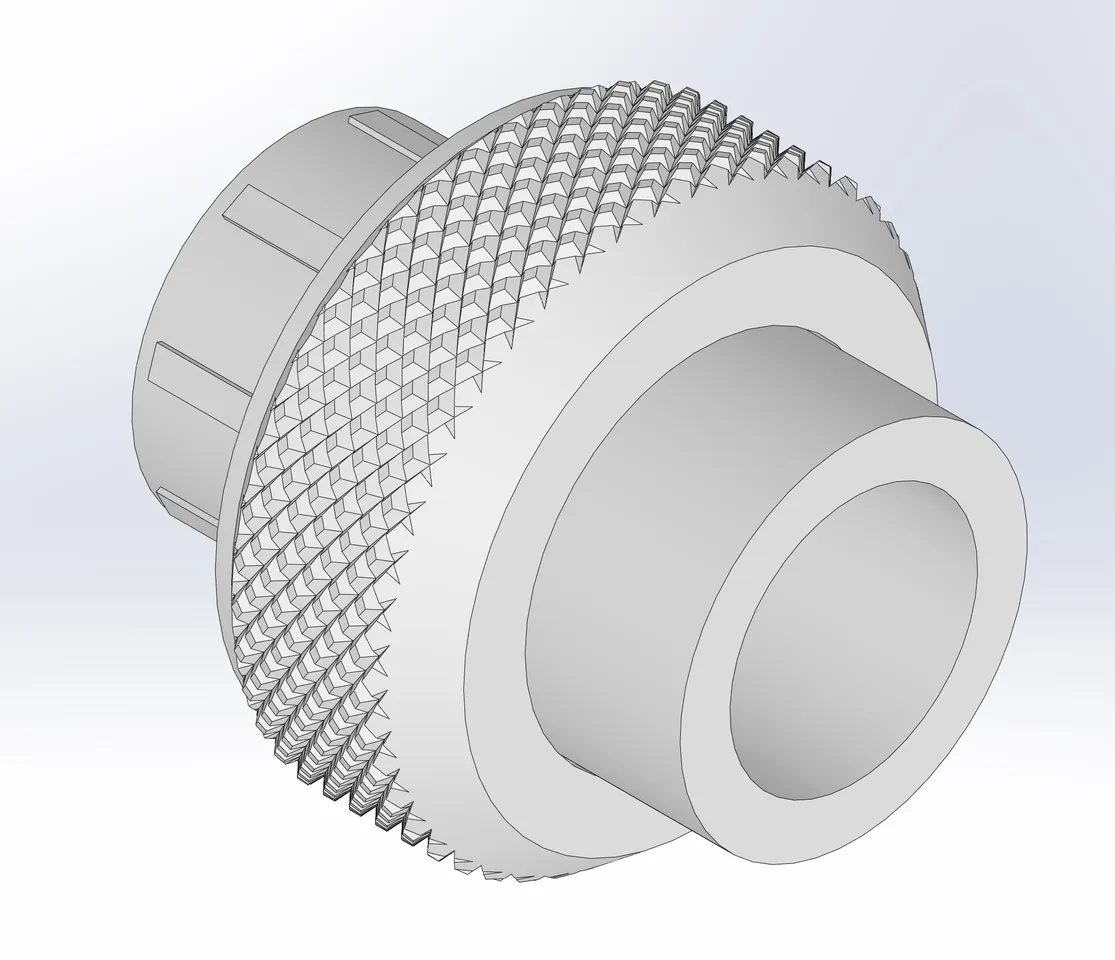 Union fitting for 0.5" PVC by Alex | Download free STL model ...