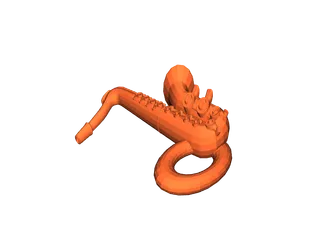 saxophone key chan by spycoke | Download free STL model | Printables.com
