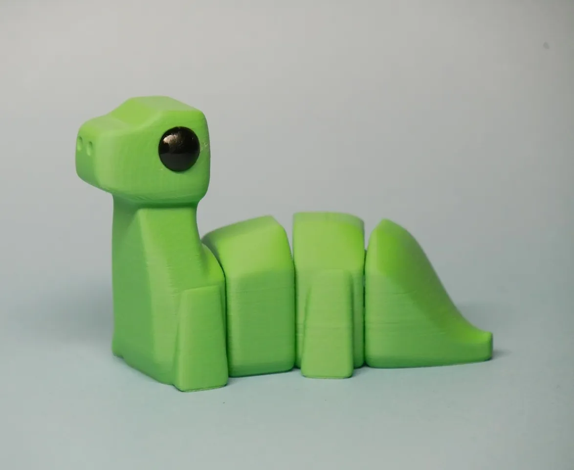 Articulated Brontosaurus by Biotic 3d | Download free STL model ...