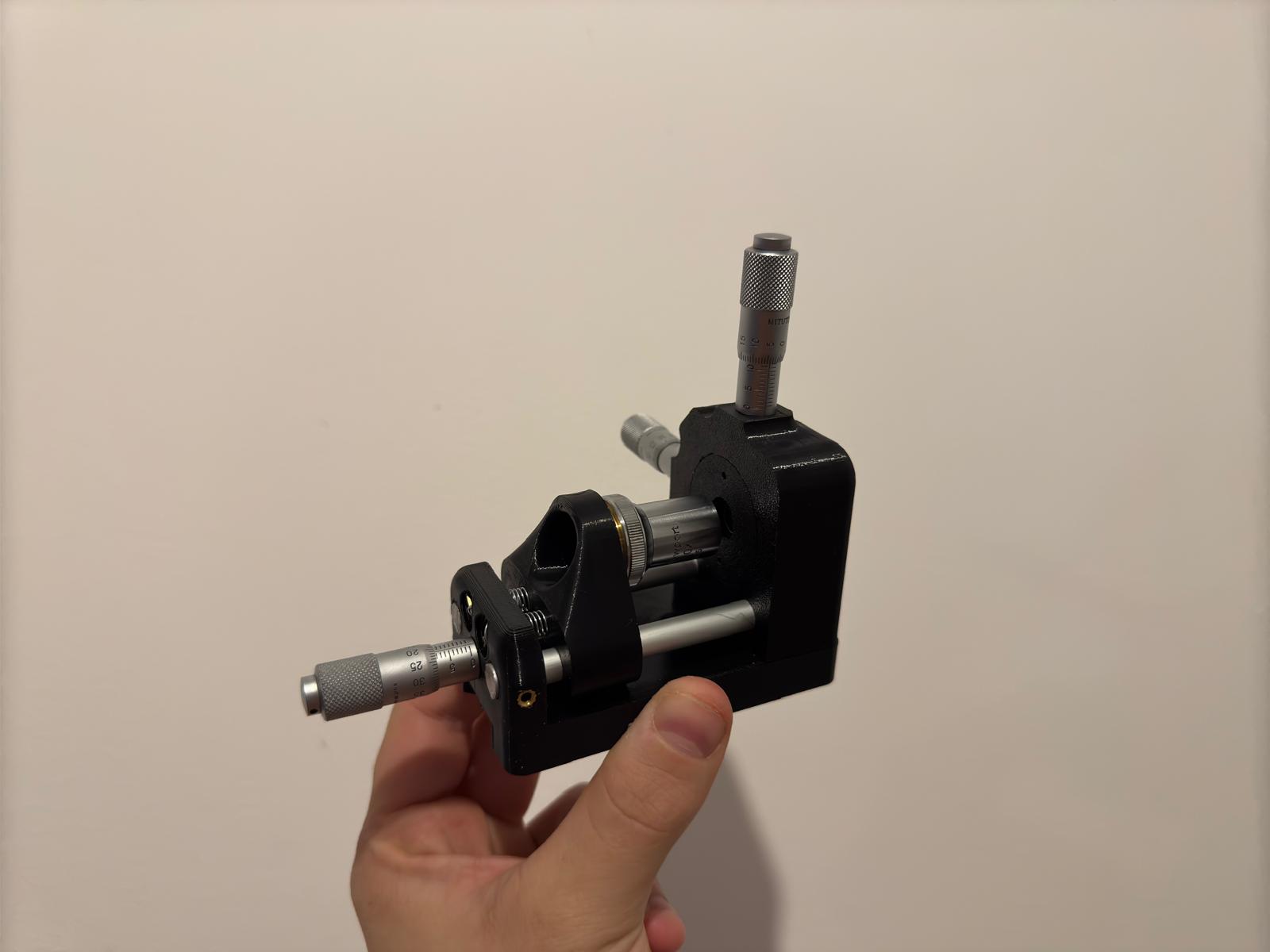 Spatial filter for lasers (3-axis) by A A | Download free STL model ...