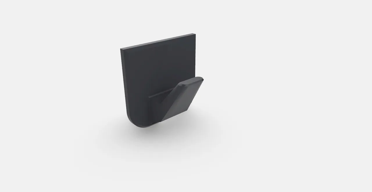 Single hook - hanger by Pizzuz | Download free STL model | Printables.com