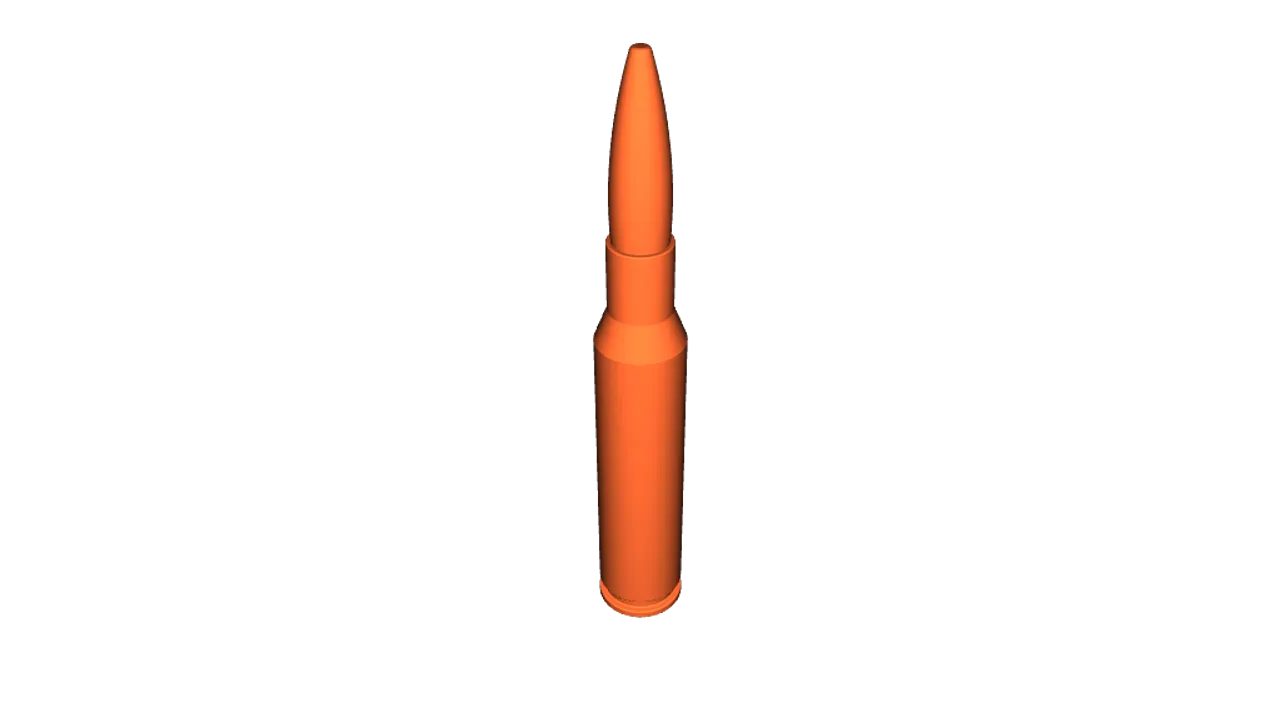 Dimensionally Accurate .50 Caliber - Solid Model by Sherlock_Ohms ...