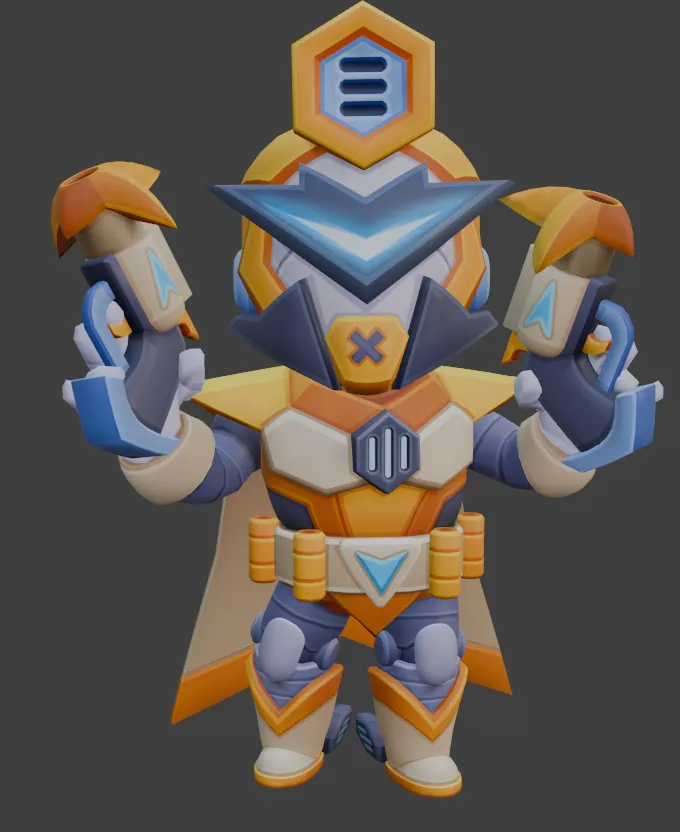 Mecha Colt - Brawl Stars by GoatGamez | Download free STL model ...