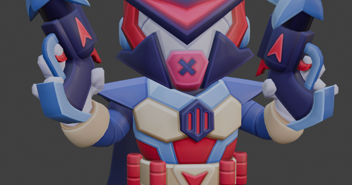 Mecha Colt - Brawl Stars por GoatGamez | Descargar modelo STL gratuito ...