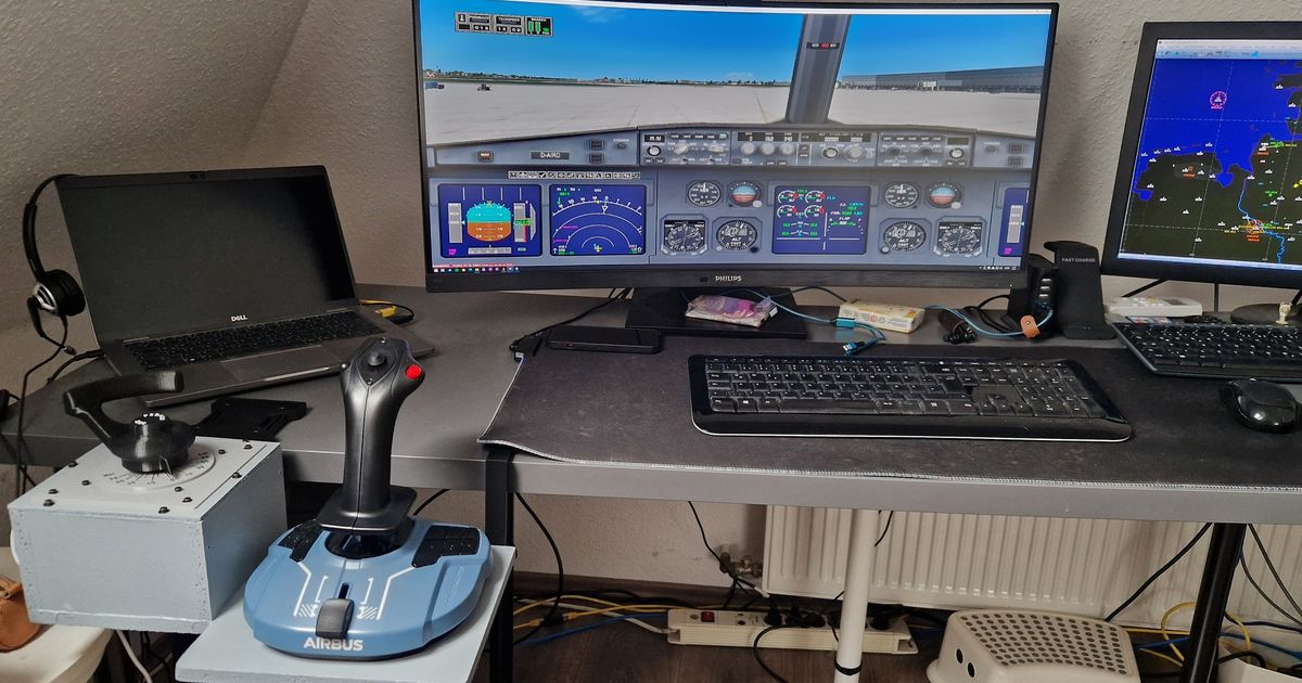 Airbus Tiller by Kai | Download free STL model | Printables.com