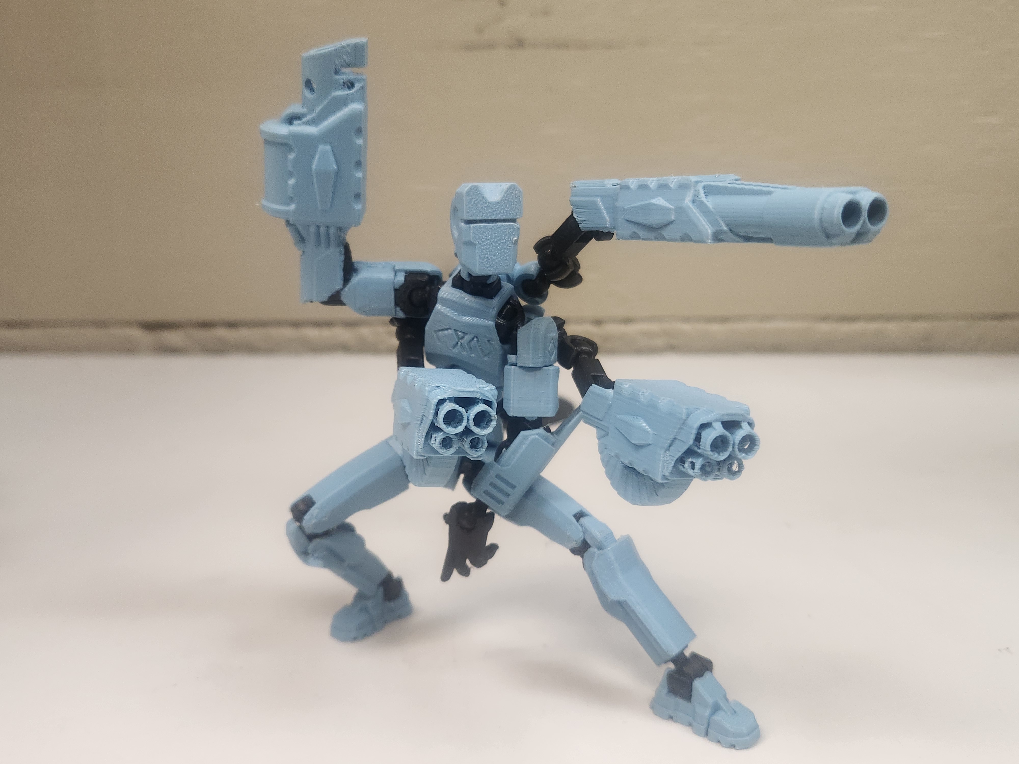 Dummy 13 - Blaster Arms! by Cap'n Corny | Download free STL model ...