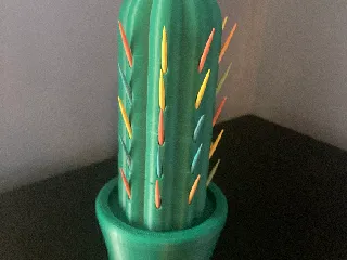 Cactus toothpick holder and Dispenser by Djdogscute | Download free STL ...