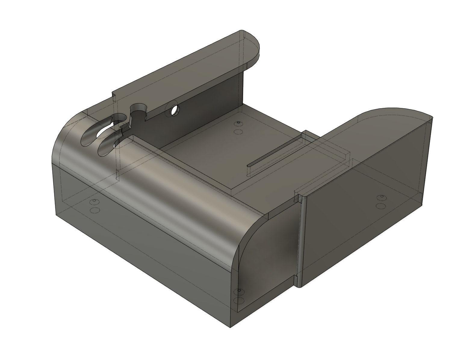 Ring Bridge - 2U Rack Module Mount by JAudi23 | Download free STL model ...