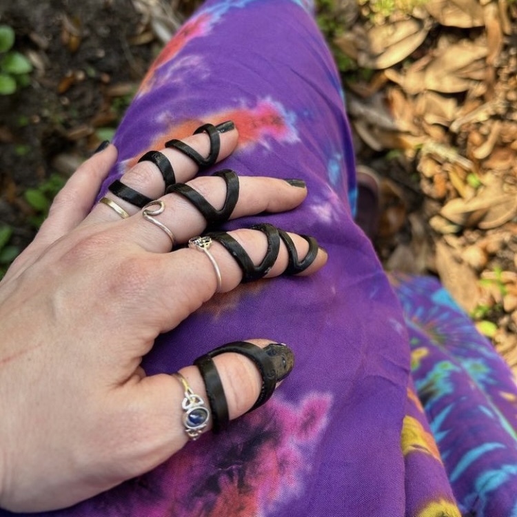 EDS Hyper Mobile Ring Splints by Fated Filaments | Download free STL ...