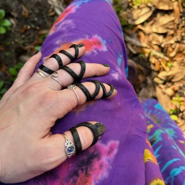 EDS Hyper Mobile Ring Splints by Fated Filaments | Download free STL ...