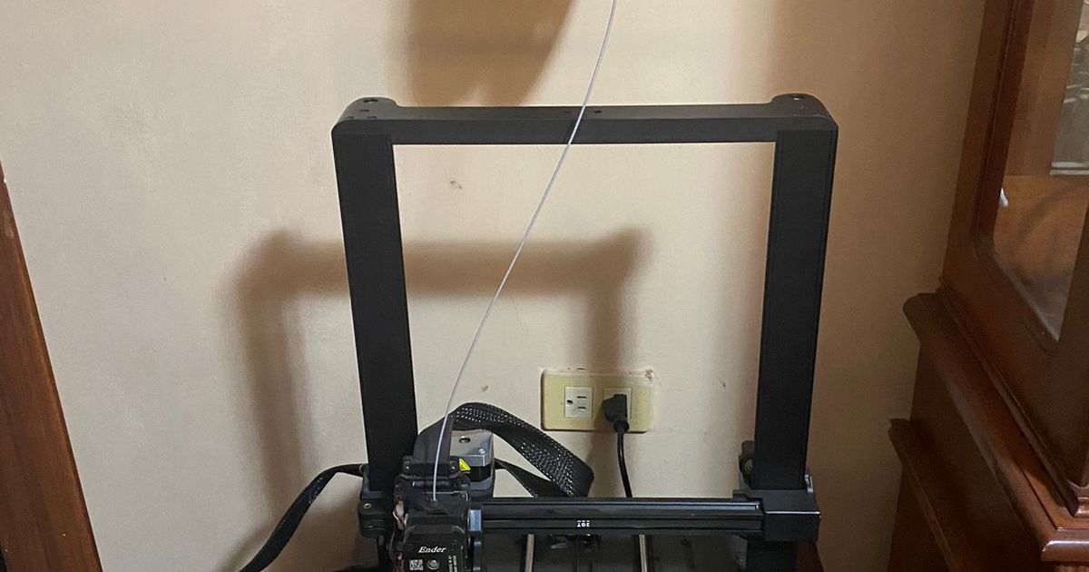 Wall Mount Ender 3 v3 SE Remix for not flat head screws by Miguel RL ...
