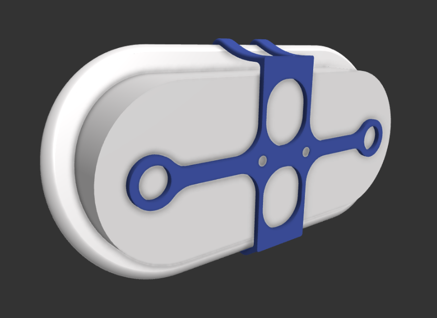 Google TV Streamer Wall Mount Bracket by Ezra | Download free STL model ...