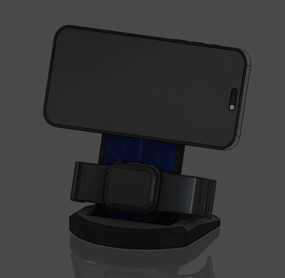 Print In Place Deployable Magsafe Docking Station by Vectoforge ...