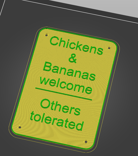 another goofy sign by SourPoultry | Download free STL model ...
