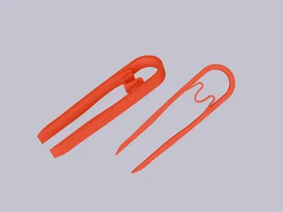 Spring tweezers by UnderHoodLab | Download free STL model | Printables.com