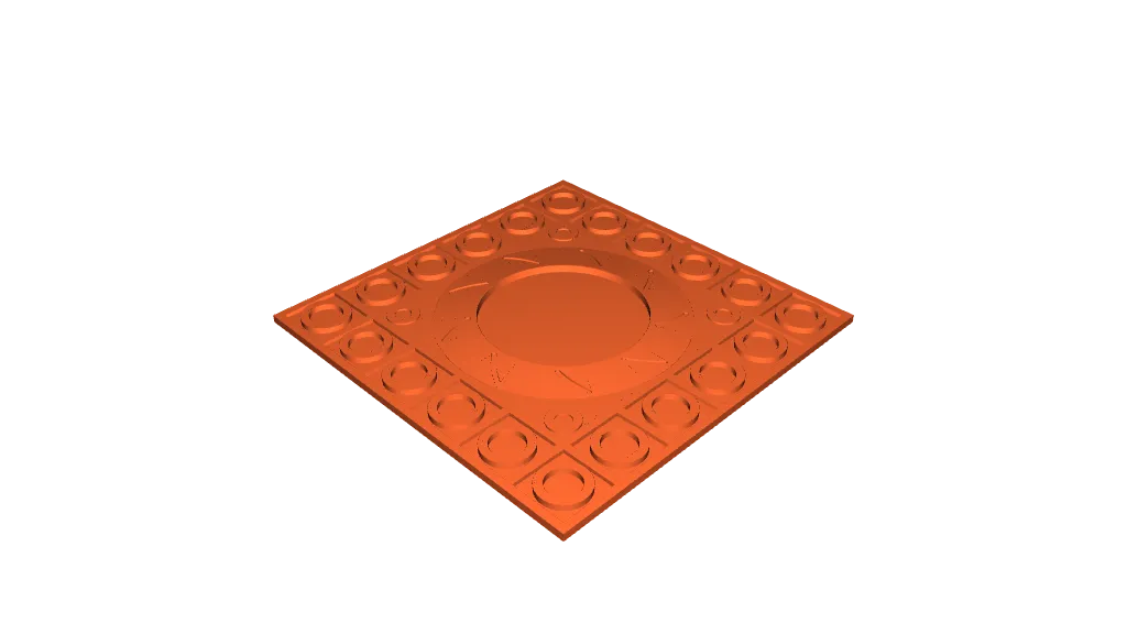 Babylon 5 Wall Panel by GamerMechanic81 | Download free STL model ...
