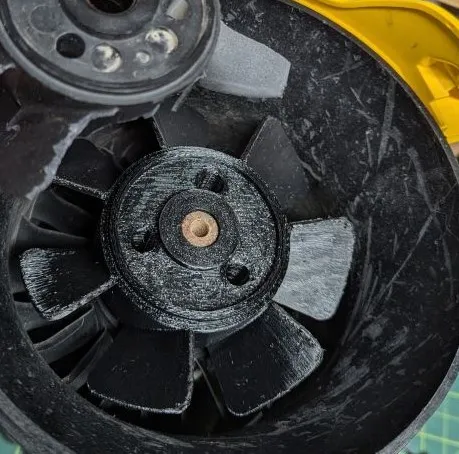 Dewalt DCBL720 Replacement fan by SkyNT | Download free STL model ...